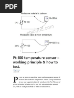 Pt100 Sensor Explained - Working Principles - RealPars | PDF ...