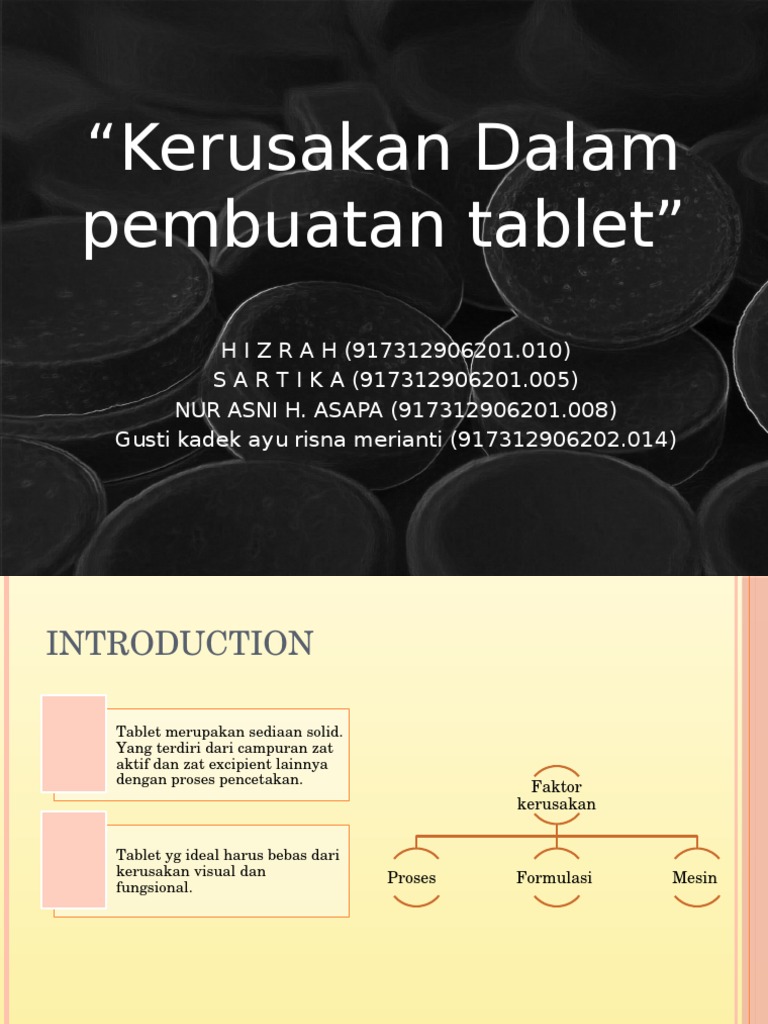 Kerusakan Tablet | PDF