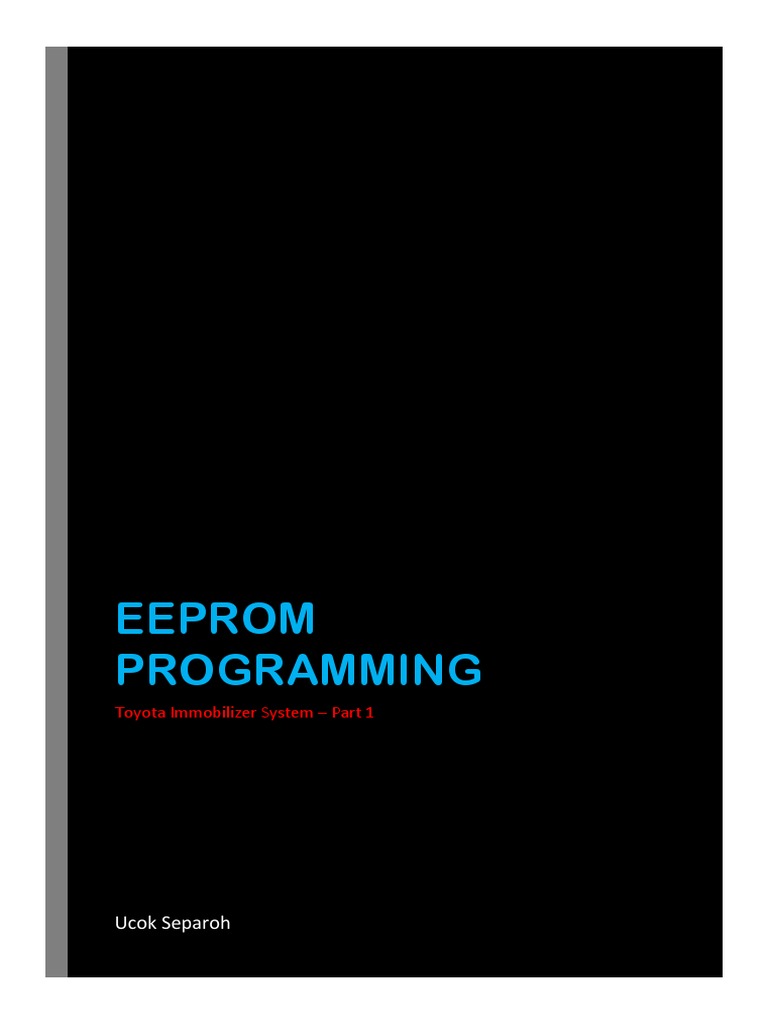 Eeprom Programming: Ucok Separoh | PDF
