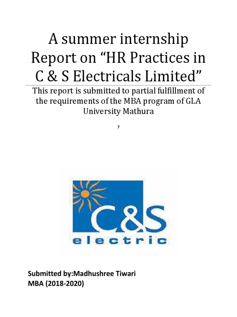 Sip Report Madhushree | Download Free PDF | Human Resource Management | Turnover (Employment)