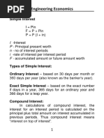 Engineering Economy Formulas Guide | PDF | Computers