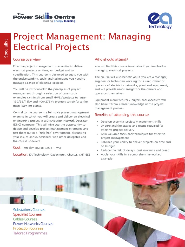 EA PSC Project Management Course Leaflet PSC022CL | Download Free PDF ...