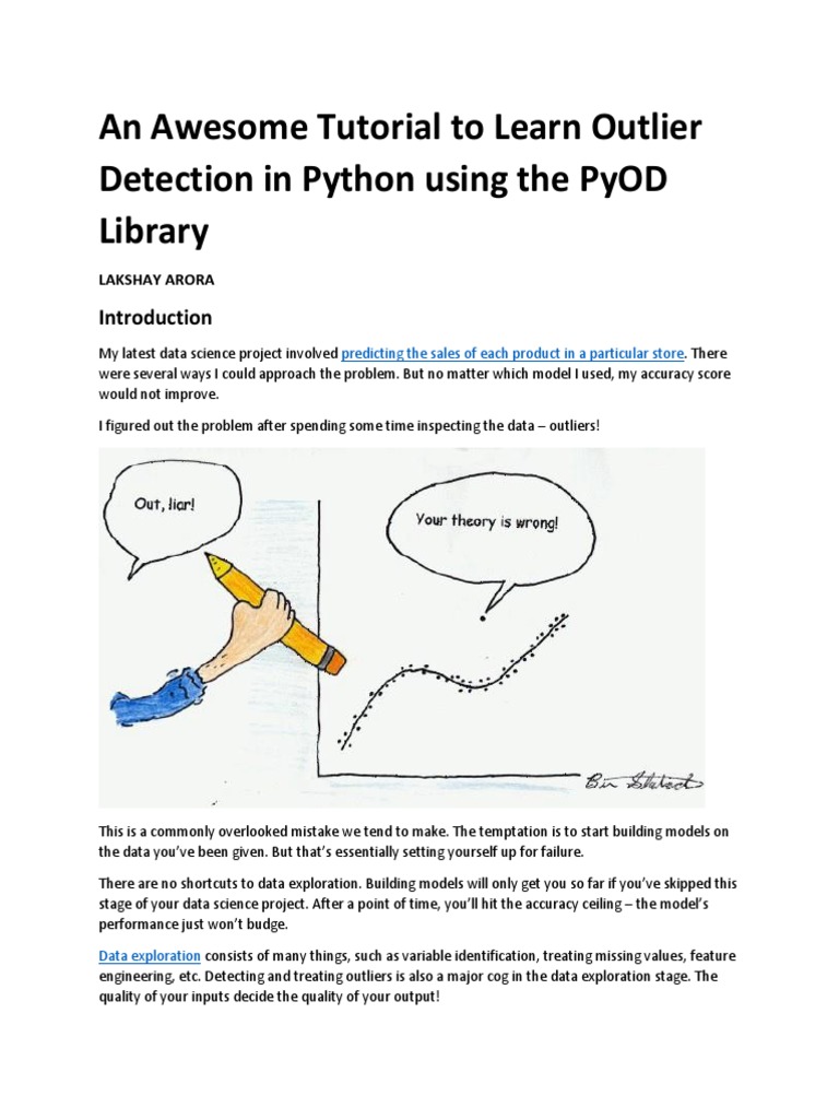 Learn Outlier Detection In Python Pyod Library 1566237490 Pdf