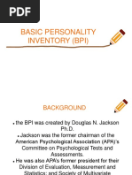 BPI Scoring and Interpretation Guide | PDF | Anxiety | Major Depressive ...