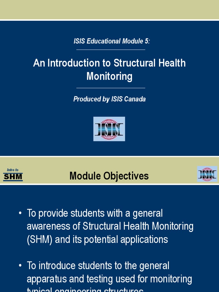 An Introduction To Structural Health Monitoring: ISIS Educational ...