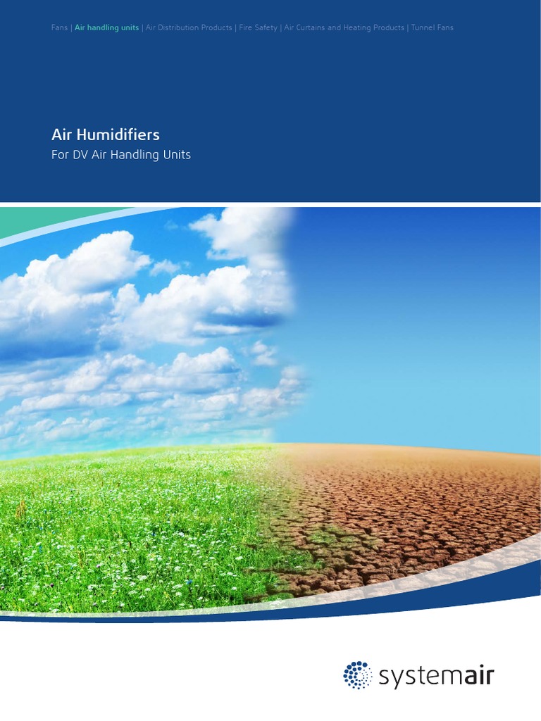 Air Humidifiers: For DV Air Handling Units | PDF | Relative Humidity ...