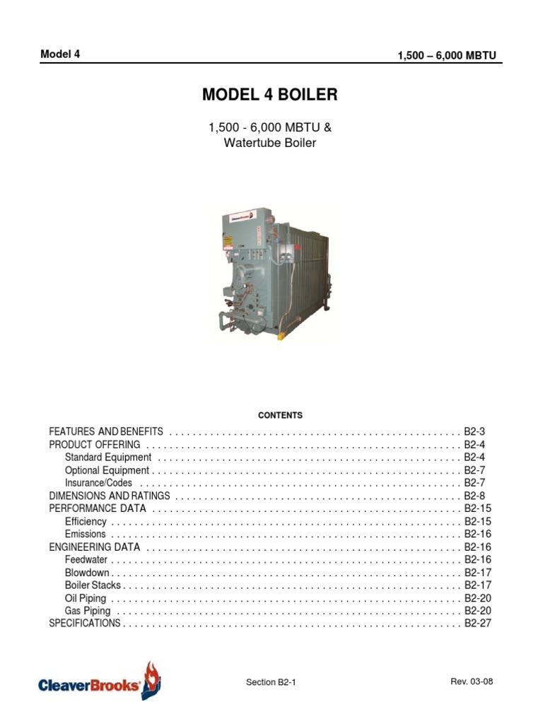 Model 4 Boiler Book PDF | PDF | Boiler | Furnace