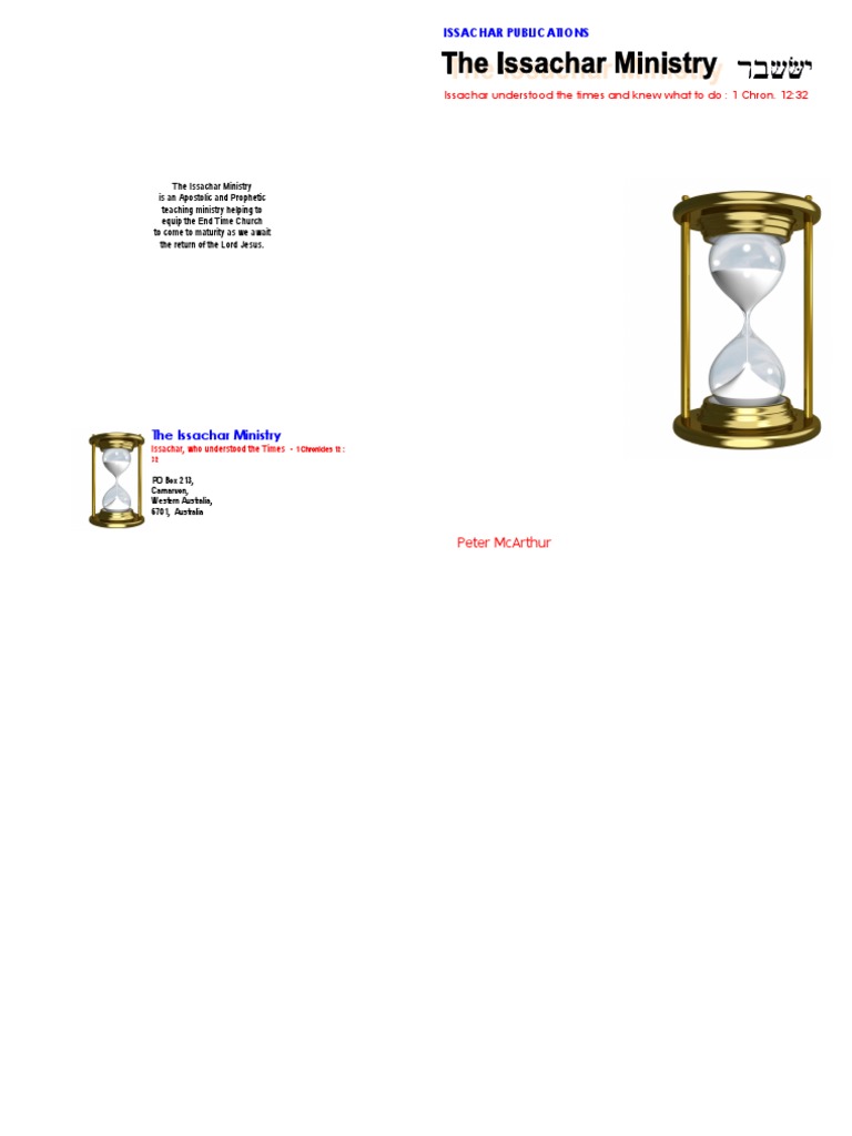 The Issachar Ministry | PDF | Leah | Jacob