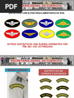 A. Uniformes e Distintivos Do Exército (Resumida) PDF | PDF | Exército | Militar