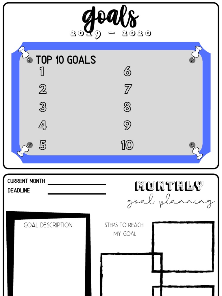 My Goals | PDF