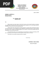 Request Letter To DPWH | PDF | Government | Philippines