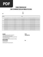 Form Monitoring Suhu | PDF