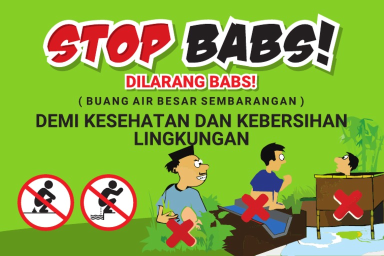 Banner STOP BABS 120x80cm PDF | PDF