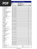 Check List Transporte de Carga | PDF | Vehículos | Transporte