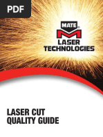 Fiber Laser Cutting Parameters | PDF | Frequency | Steel