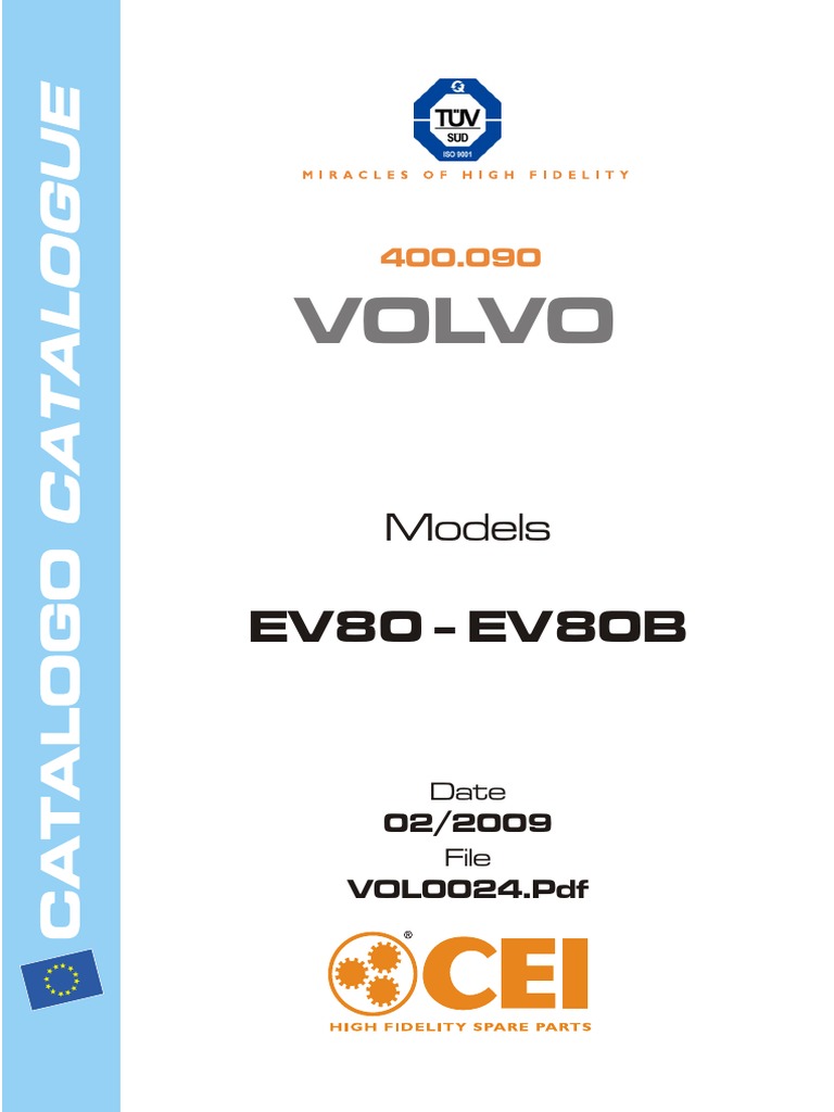 Volvo: EV80 - EV80B | PDF | Vehicle Technology | Motor Vehicle