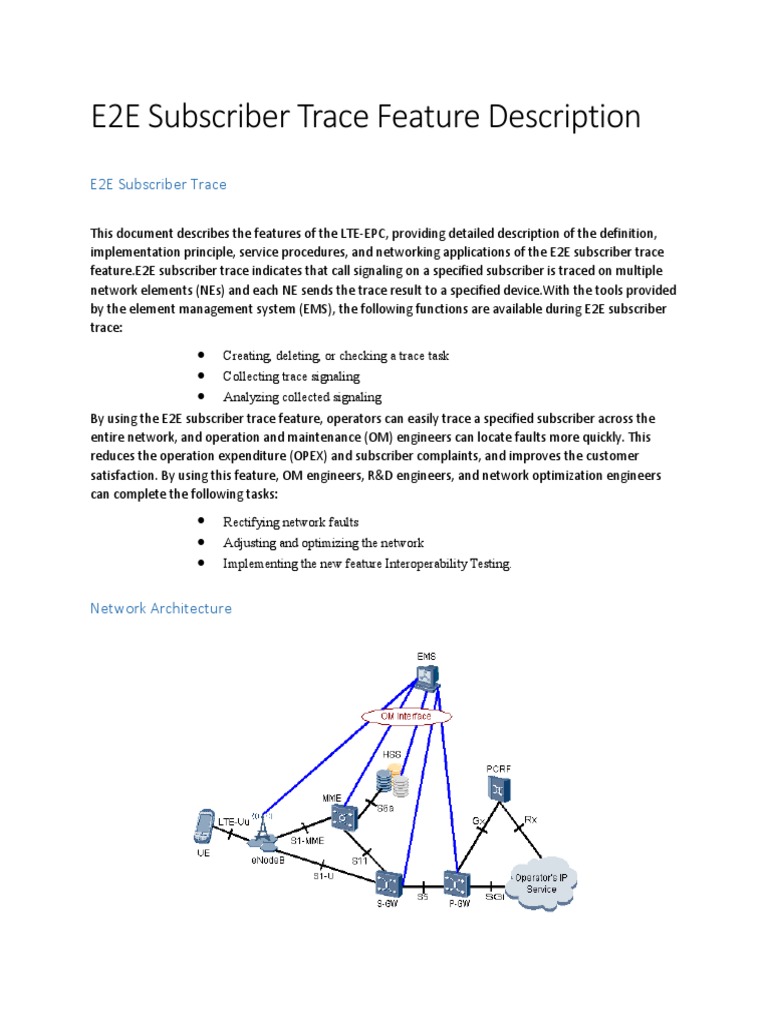 LTE E2E Trace Guide | PDF | Computer Network | Transport Layer Security