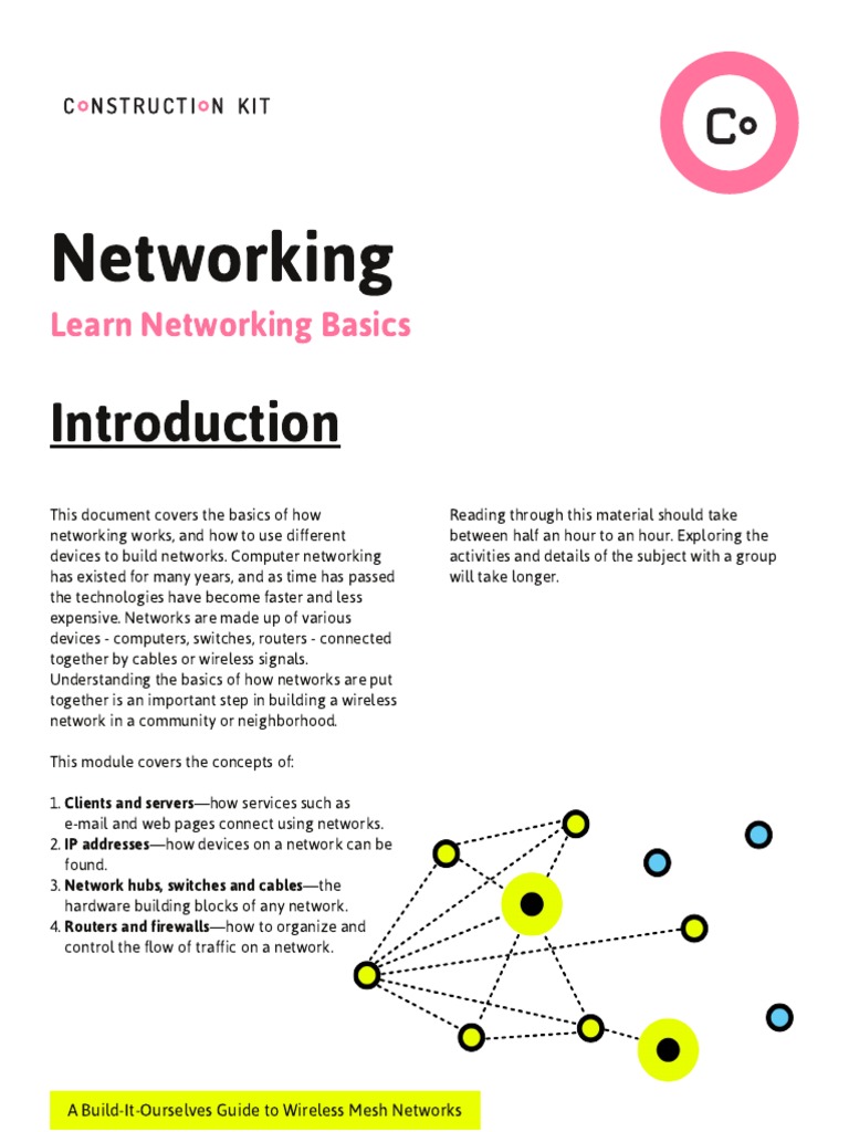 Learn Networking Basics | PDF | Network Switch | Computer Network