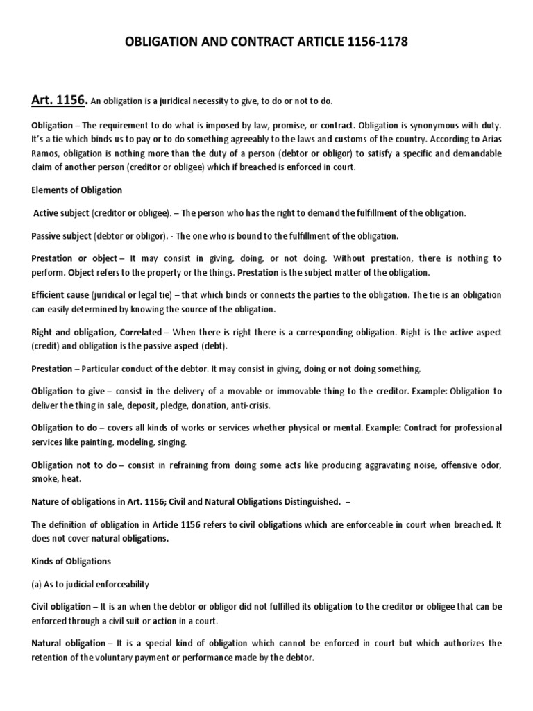 Oblicon 1156-1178 | PDF | Negligence | Usury