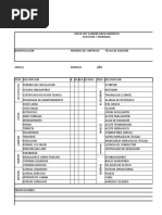 Check List de Camiones y Camionetas | PDF | Camión | Vehículos terrestres
