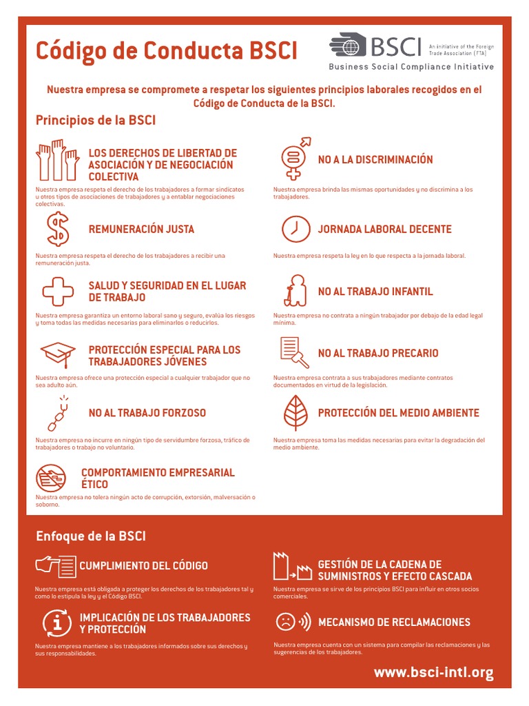 Bsci | PDF | Derecho laboral | Esfera pública