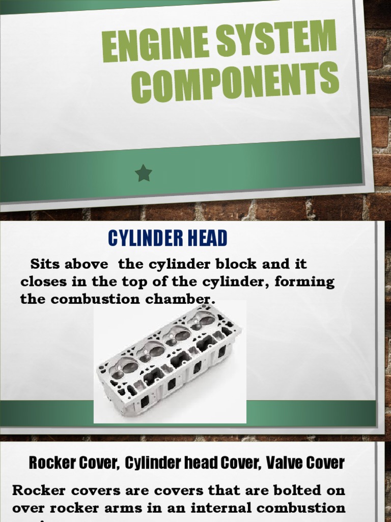 Engine System Components | PDF | Internal Combustion Engine | Distributor