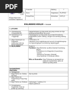 (Week 1) FIL 7 Q2 Nasusuri Ang Mga Detalye NG Tekstong Pampanitikan para Sa Kritikal | PDF