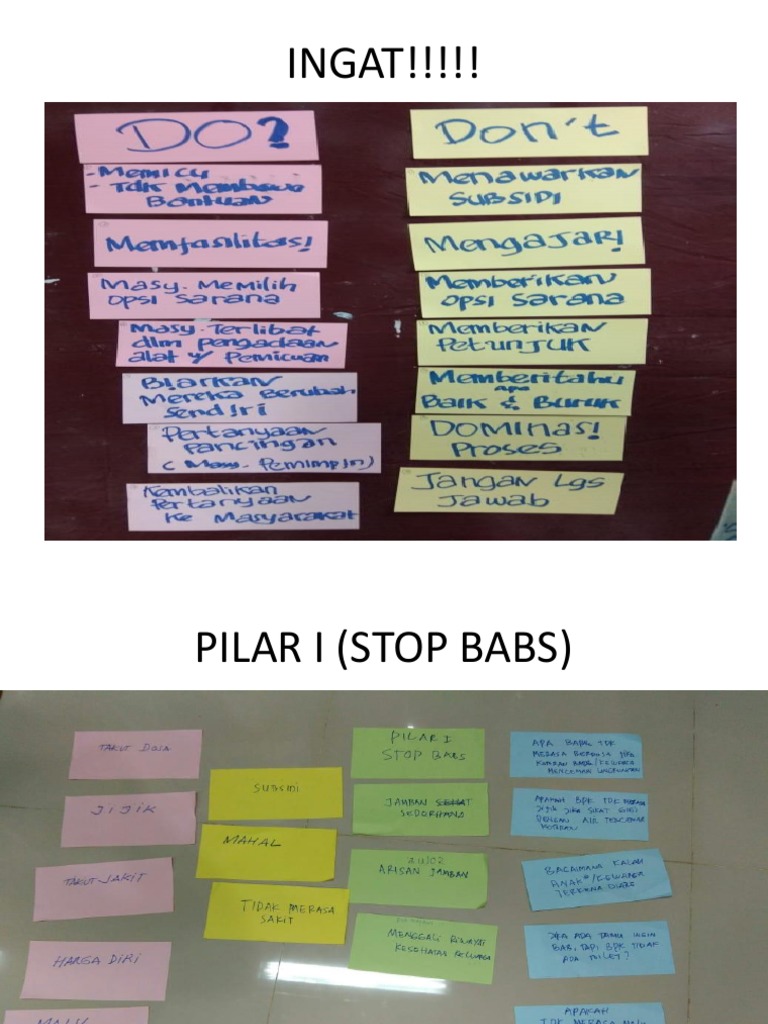 Presentasi STBM | PDF