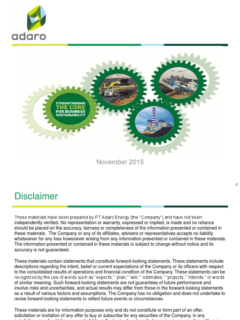 Delivering Positive Energy: November 2015 | PDF | Coal | Economies
