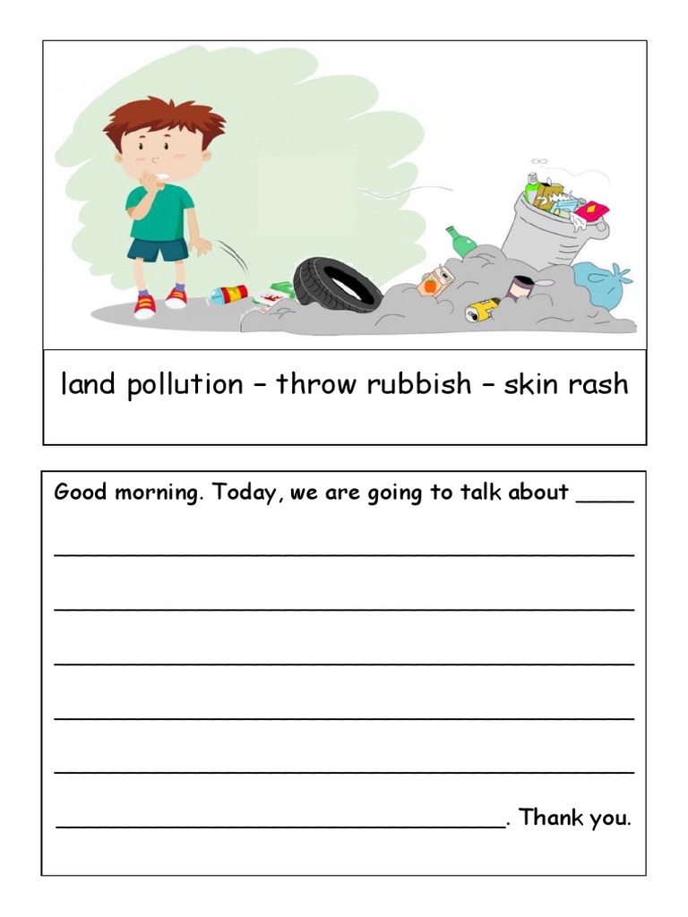 Land Pollution - Throw Rubbish - Skin Rash | PDF