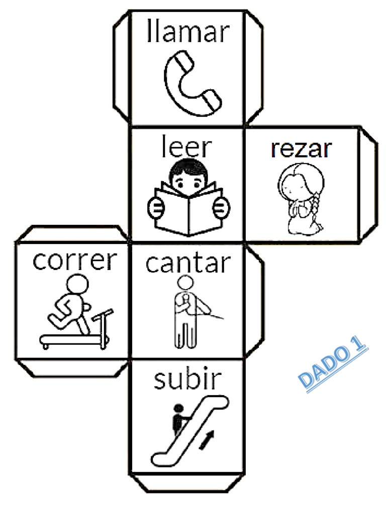 Dados Con Verbos y Pronombres | PDF