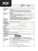 Detailed Lesson Plan in Mathematics 3 | PDF | Multiplication | Teaching ...