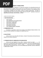 A Sample Emcee Script in The Graduation Ceremony | PDF