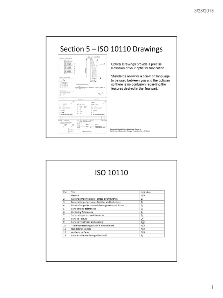 Section 5 - ISO 10110 Drawings: Advanced Optics Using Aspherical ...