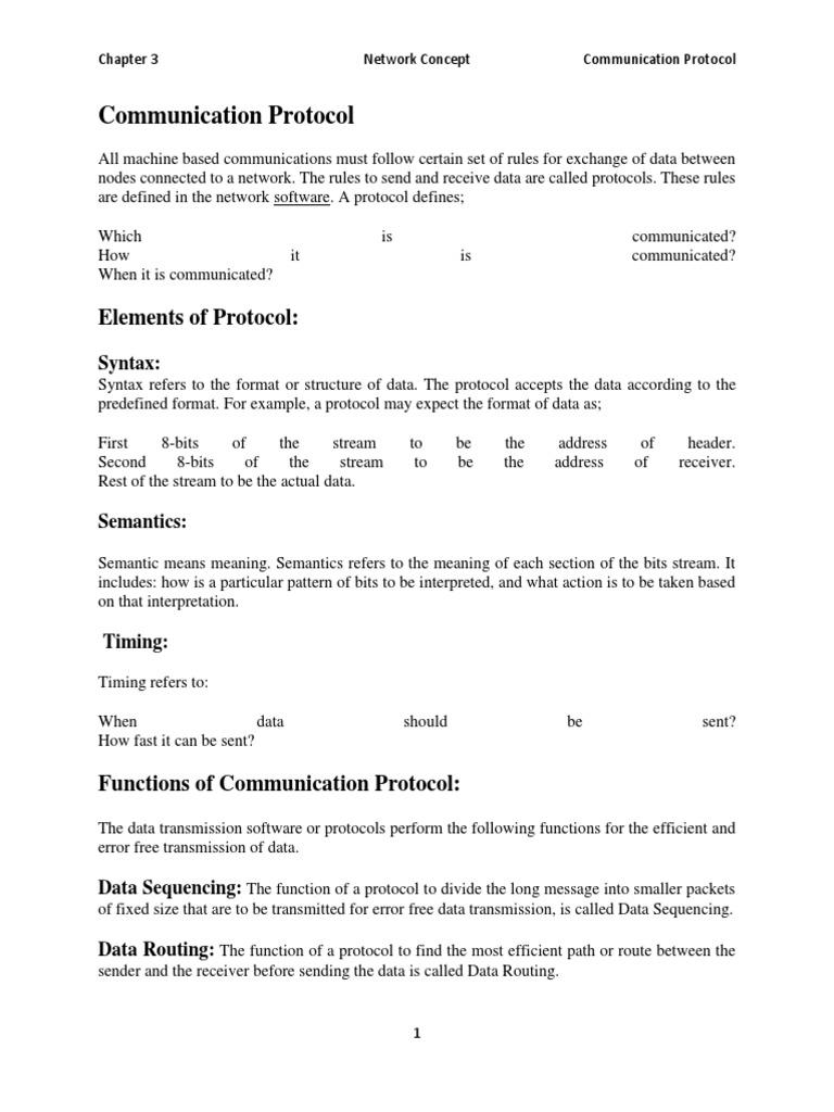 Communication Protocol | PDF | Computer Network | Ethernet