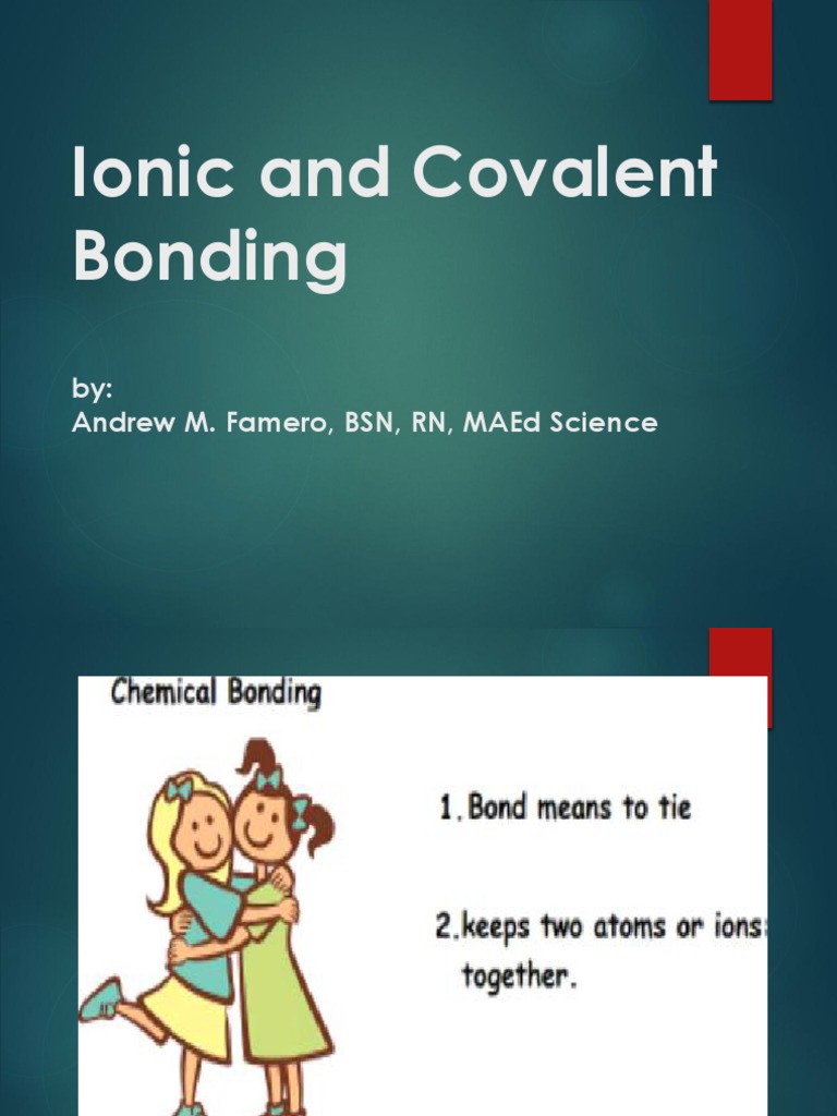 Ionic and Covalent Bonding Explained | PDF | Art | Technology & Engineering