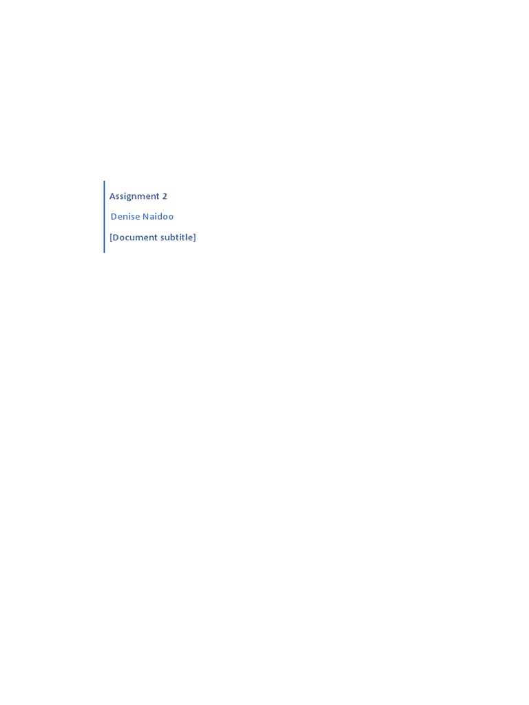 Information Systems - Assignment 2 | PDF | Software Development ...