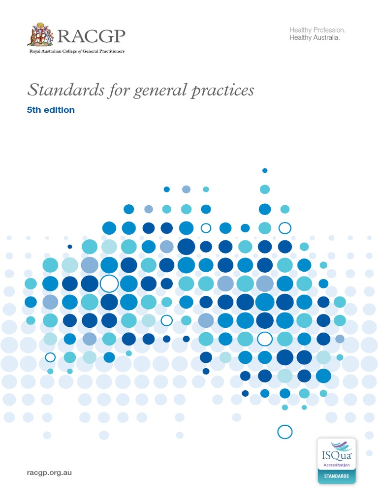RACGP Standards For General Practices 5th Edition | PDF | General ...