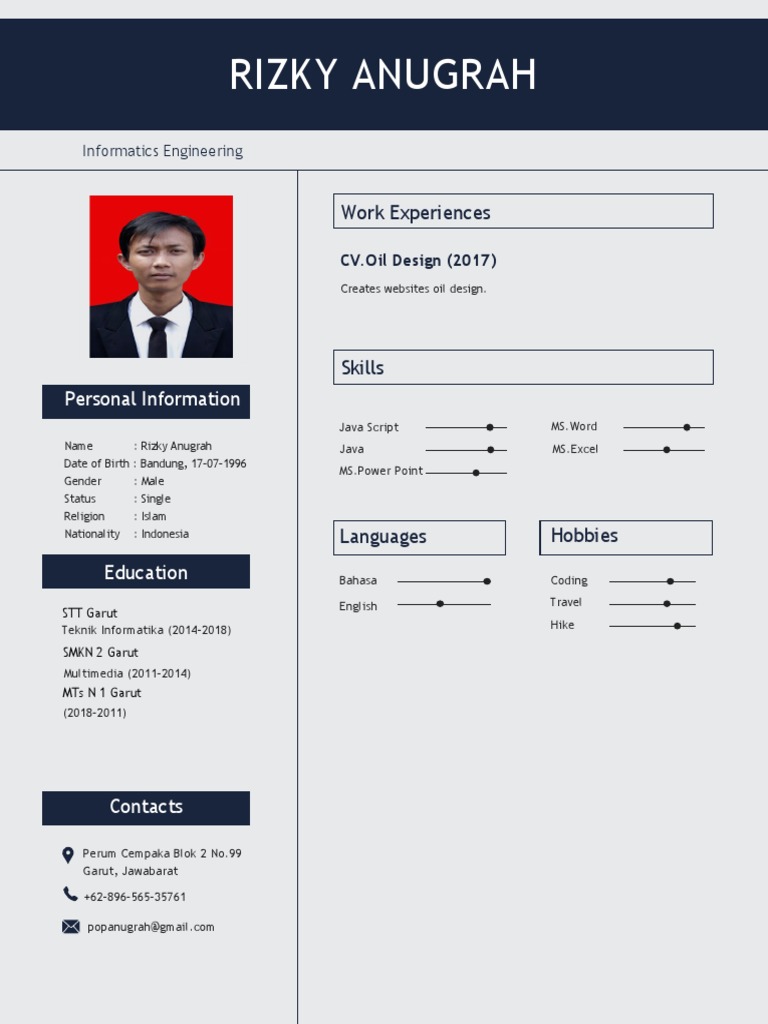 CV Pop | PDF