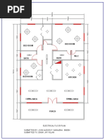 Auxillary Layout For 2 Storey Residential Building | PDF | Switch ...