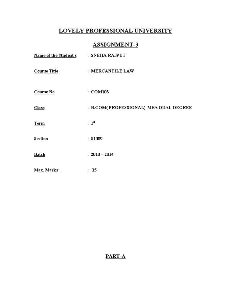Law Assignment 3 | PDF | Conveyancing | Auction