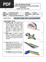 SMAW Tools and Equipment and Its Uses | PDF | Blade | Screw