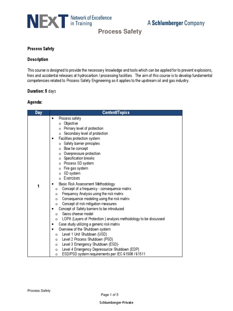 Process Safety | PDF | Prevention | Safety