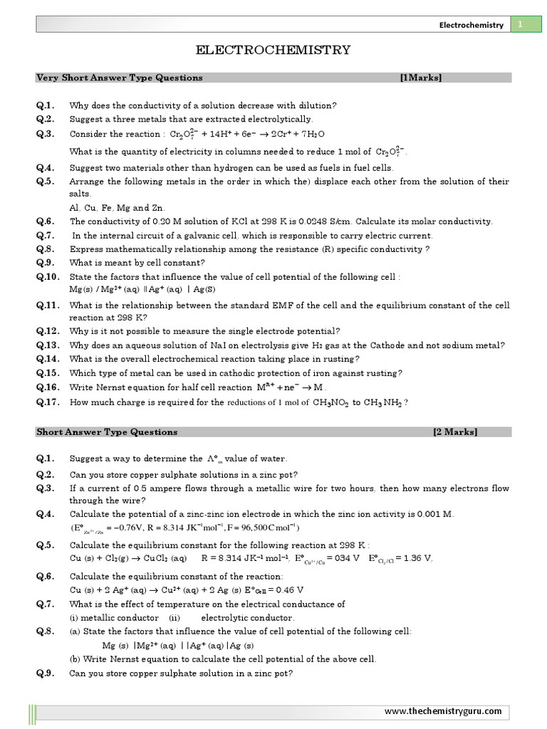 Molar Conductivity Of Metals
