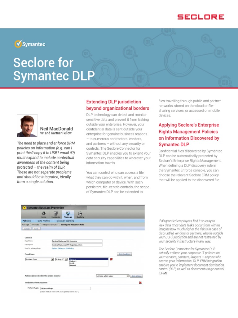 DS Seclore For Symantec DLP | PDF | Information Technology Management | Computing