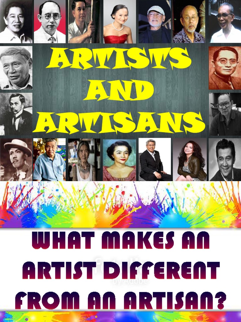 Artist vs Artisan: Key Differences | PDF | Oil Painting | Visual Arts