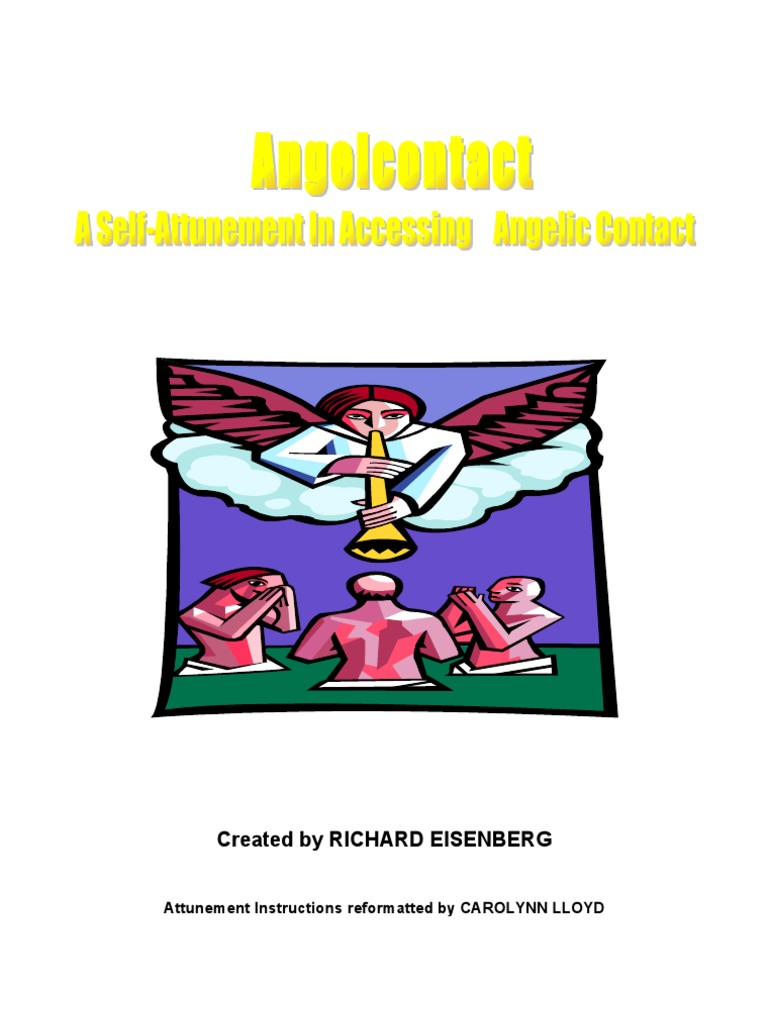 Angel Contact Self Attunement | PDF | Angel | Self