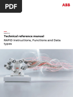 Introduction To RAPID - Operating Manual - ABB Robotics | PDF | Boolean Data Type | Subroutine