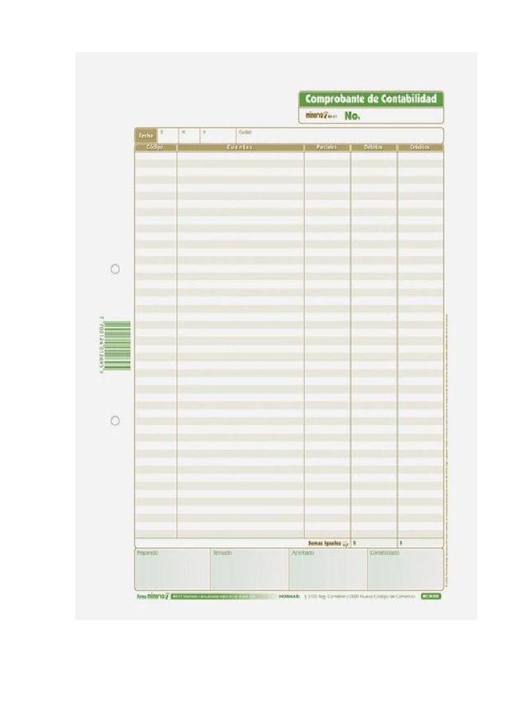 Documentos de Contabilidad | PDF | Cheque | Contabilidad