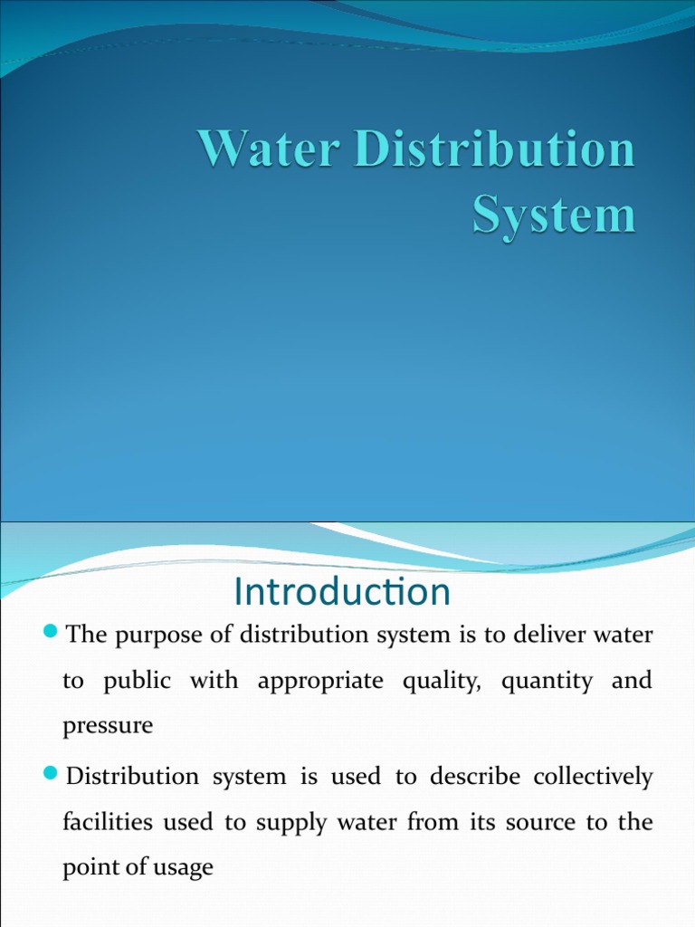 Unit 5 Watersupply | PDF | Pump | Reservoir
